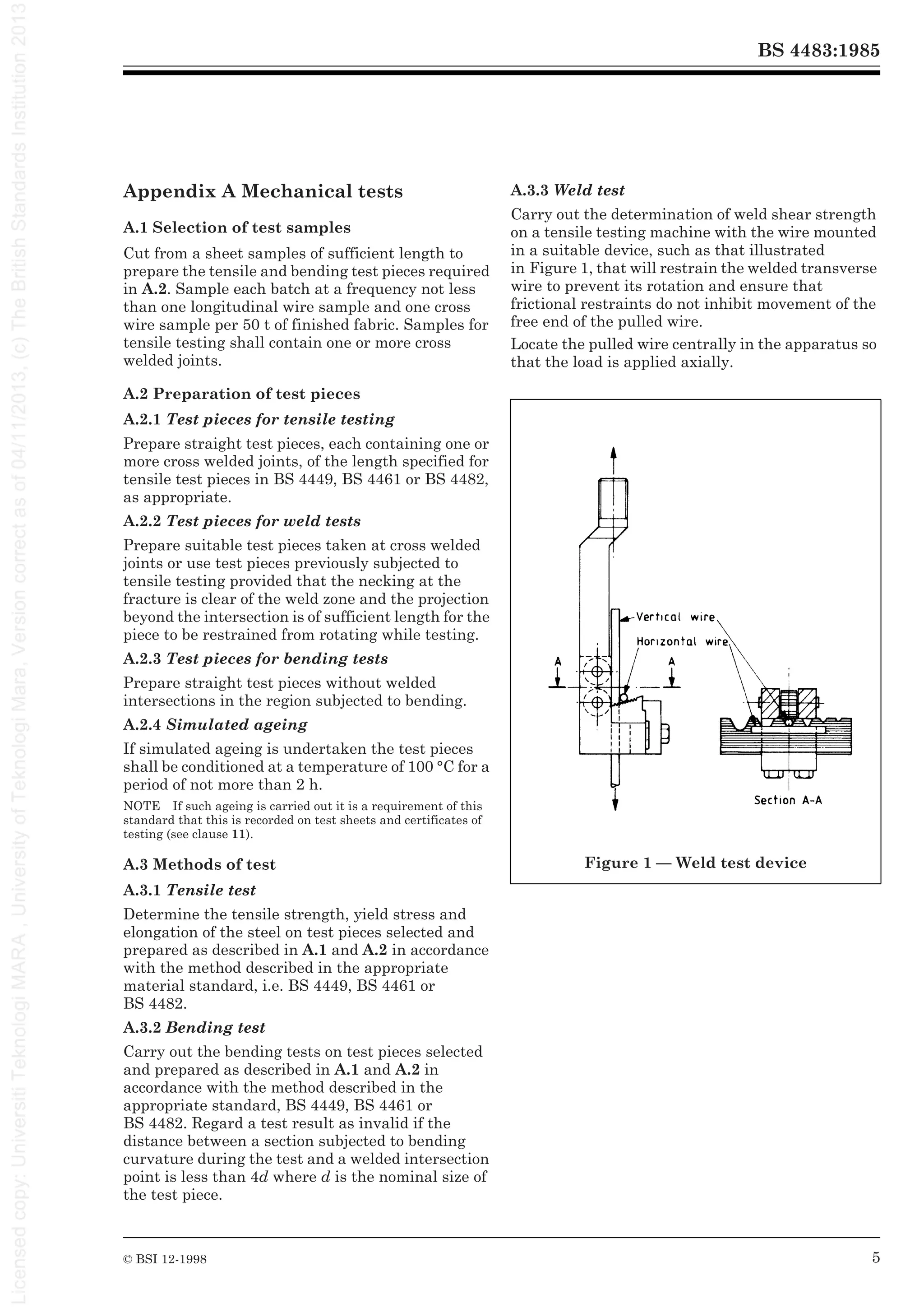 Bs 4483 1985 | PDF