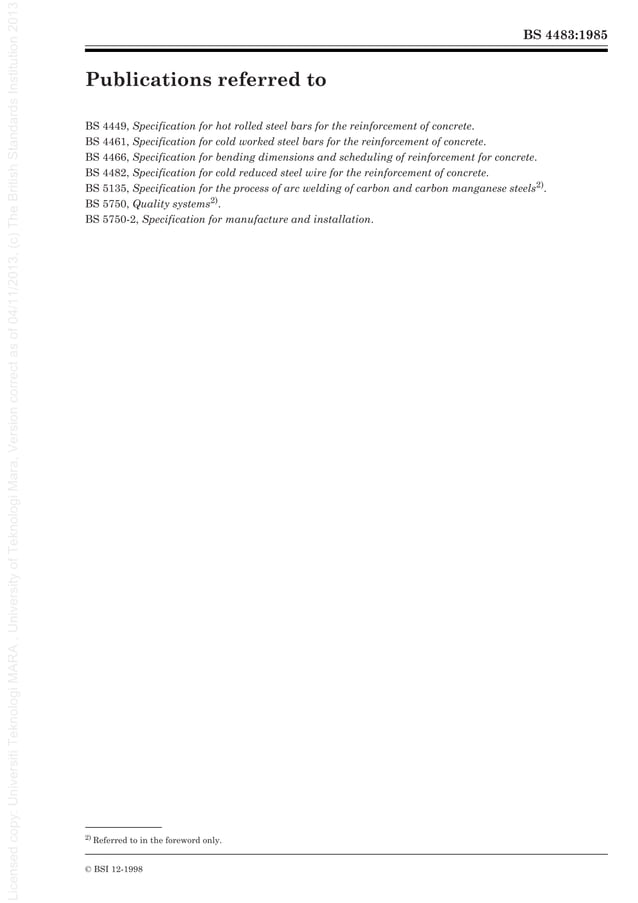 Bs 4483 1985 | PDF | Business | Business and Finance