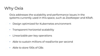 Introducing Oxia: A Scalable Zookeeper Alternative | PDF