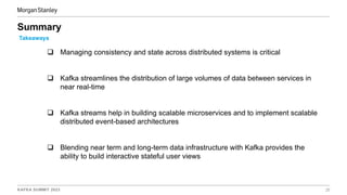 Powering Consistent, High-throughput, Real-time Distributed Calculation Engines Using Kafka ...