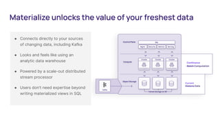 Operationalizing Pluralsight's Data with Materialize | PPT