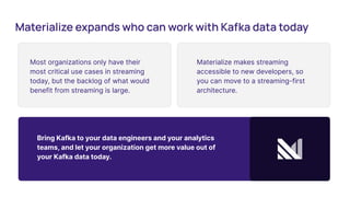 Operationalizing Pluralsight's Data with Materialize | PPT