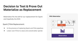 Operationalizing Pluralsight's Data with Materialize | PPT