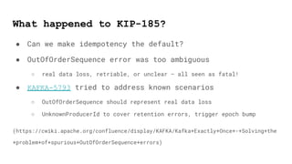 Transactions in Action: the Story of Exactly Once in Apache Kafka | PDF