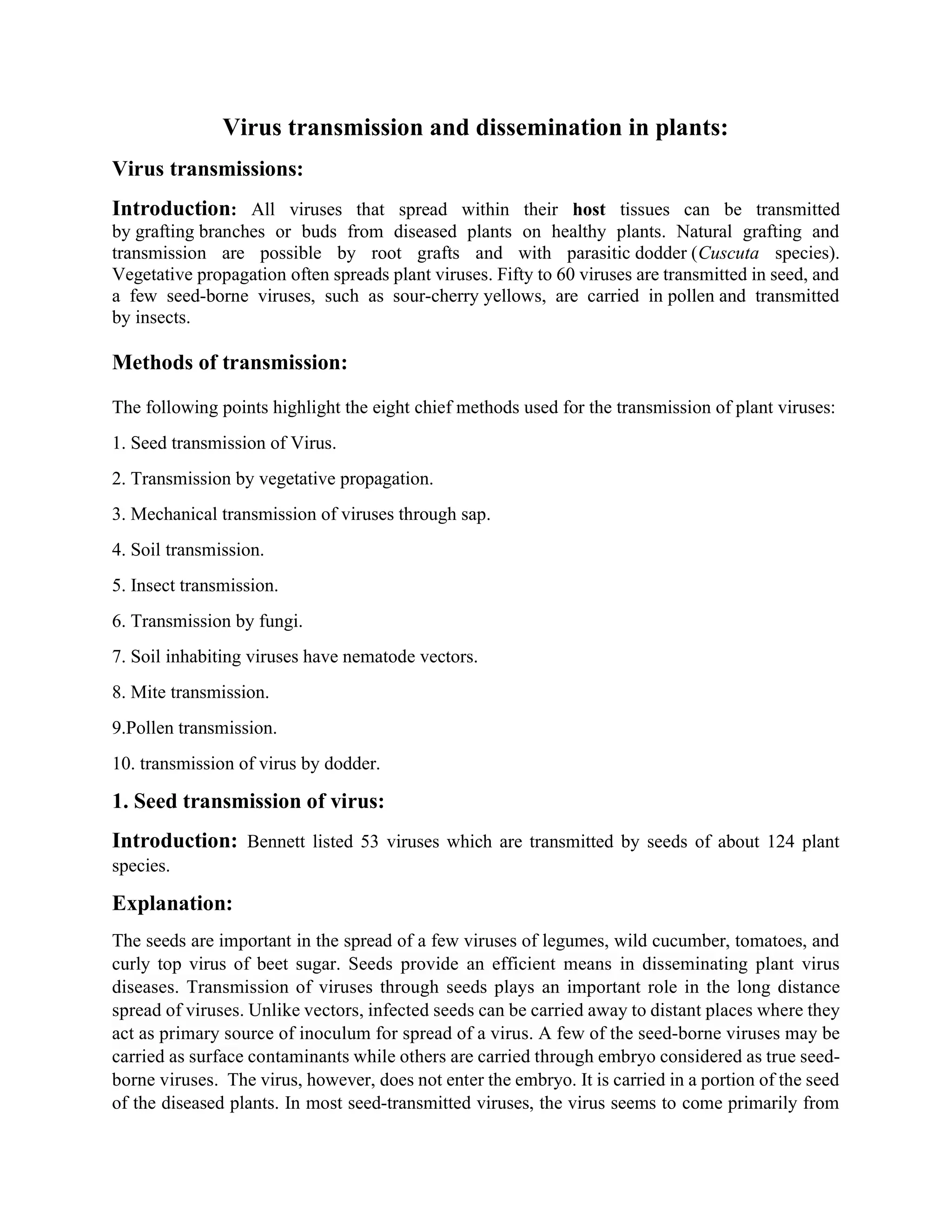 Virus transmission and dissemination in plants Sarah Ashfaq 51.pdf