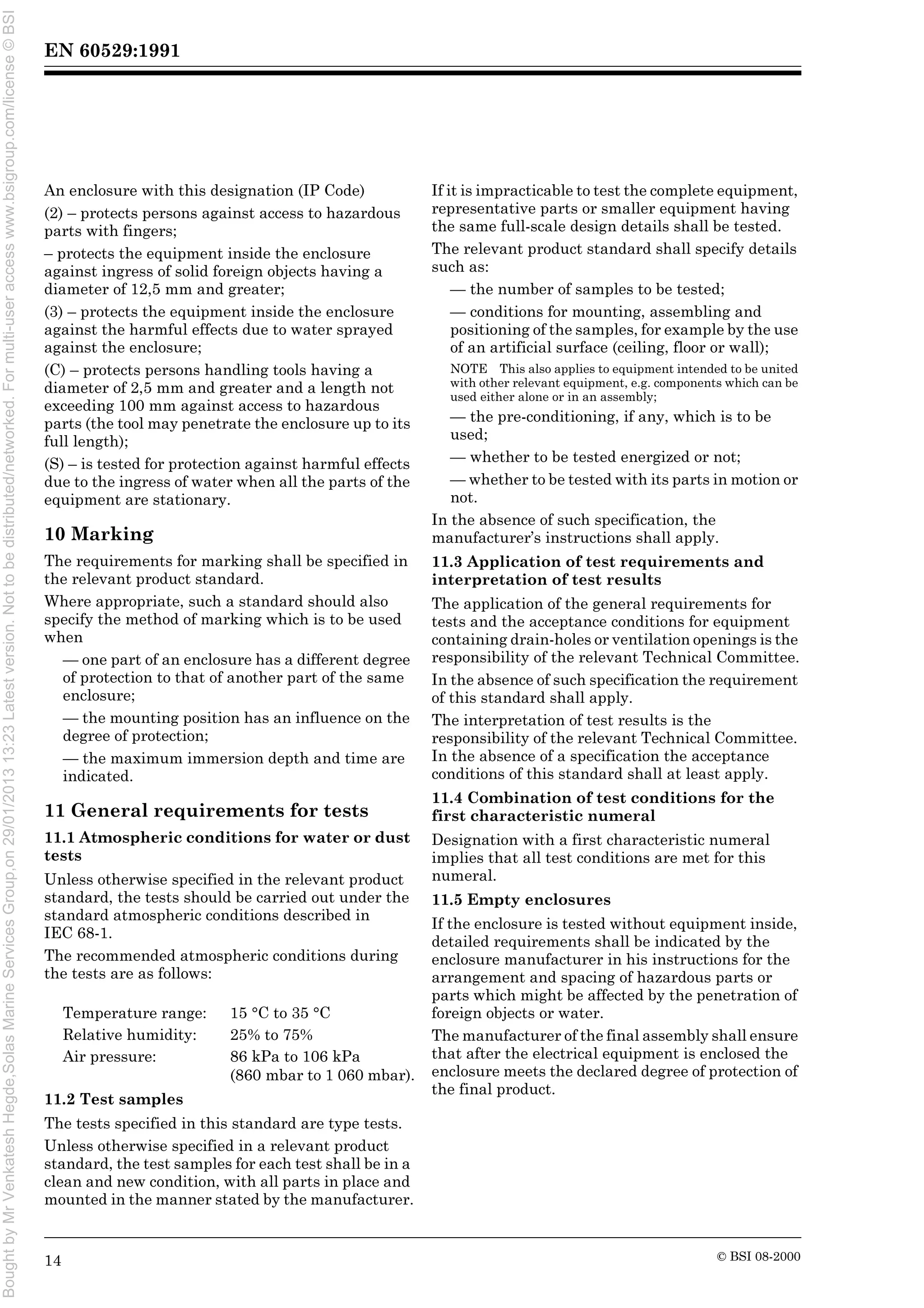BS 60529-1992 - IP Code - Enclosures.pdf