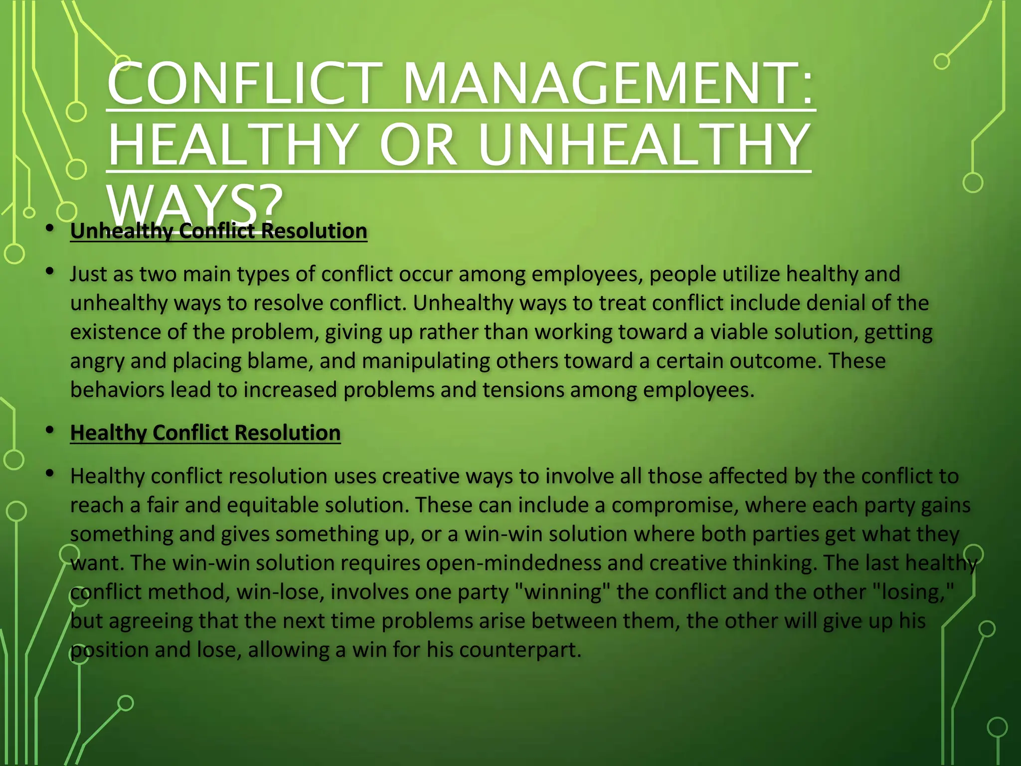 CONFLICT it's types , source, causes and management.pptx | Dating ...