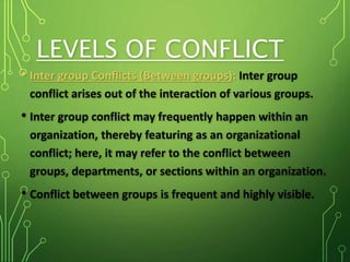 CONFLICT it's types , source, causes and management.pptx | Dating ...