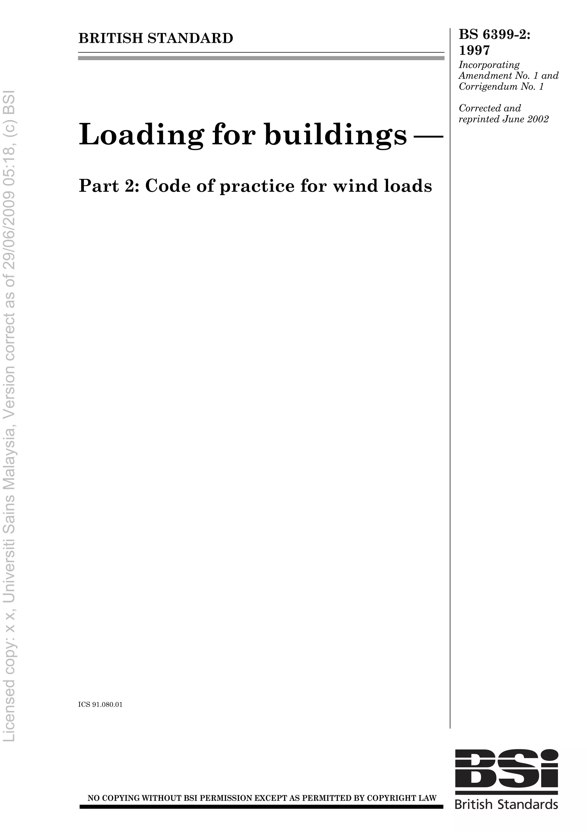 Bs 6399 loading_for_buildings_part_2_win | PDF | Civil Engineering ...
