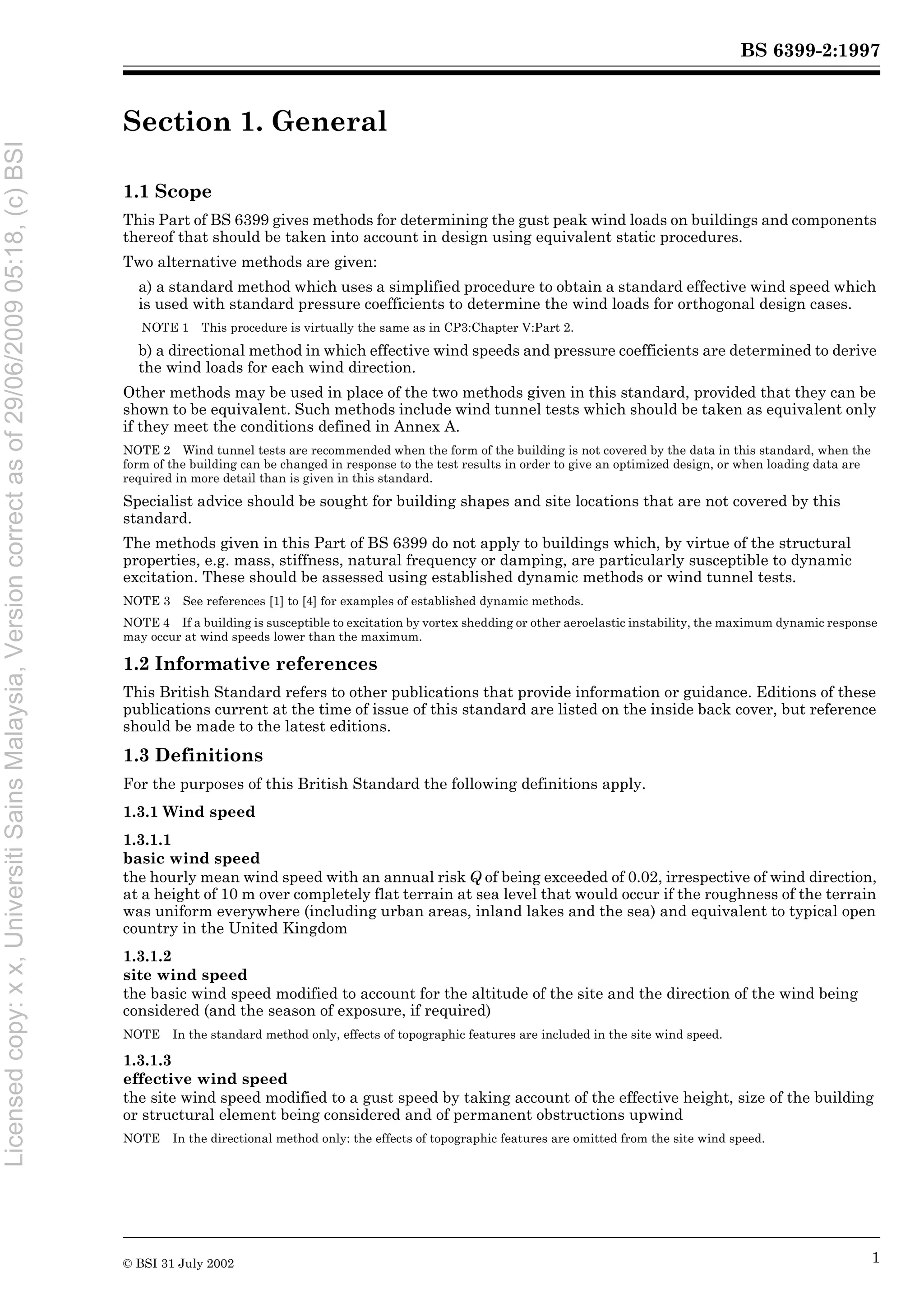 Bs 6399 loading_for_buildings_part_2_win | PDF