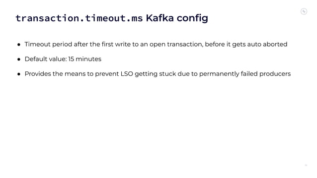 Exactly-Once Semantics Revisited: Distributed Transactions across Flink and Kafka | PDF