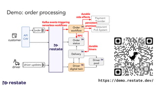 Restate: Stream Processing, but for Microservices | PPT