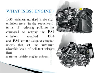 Development and Performance Analysis of BS6-Compliant Internal ...