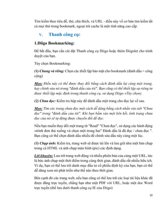 Hướng dẫn sử dụng diigo | DOCX