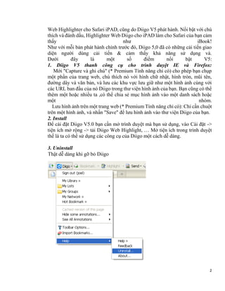 Hướng dẫn sử dụng diigo | DOCX