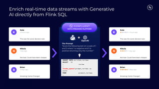A Trifecta of Real-Time Applications: Apache Kafka, Flink, and Druid | PPT