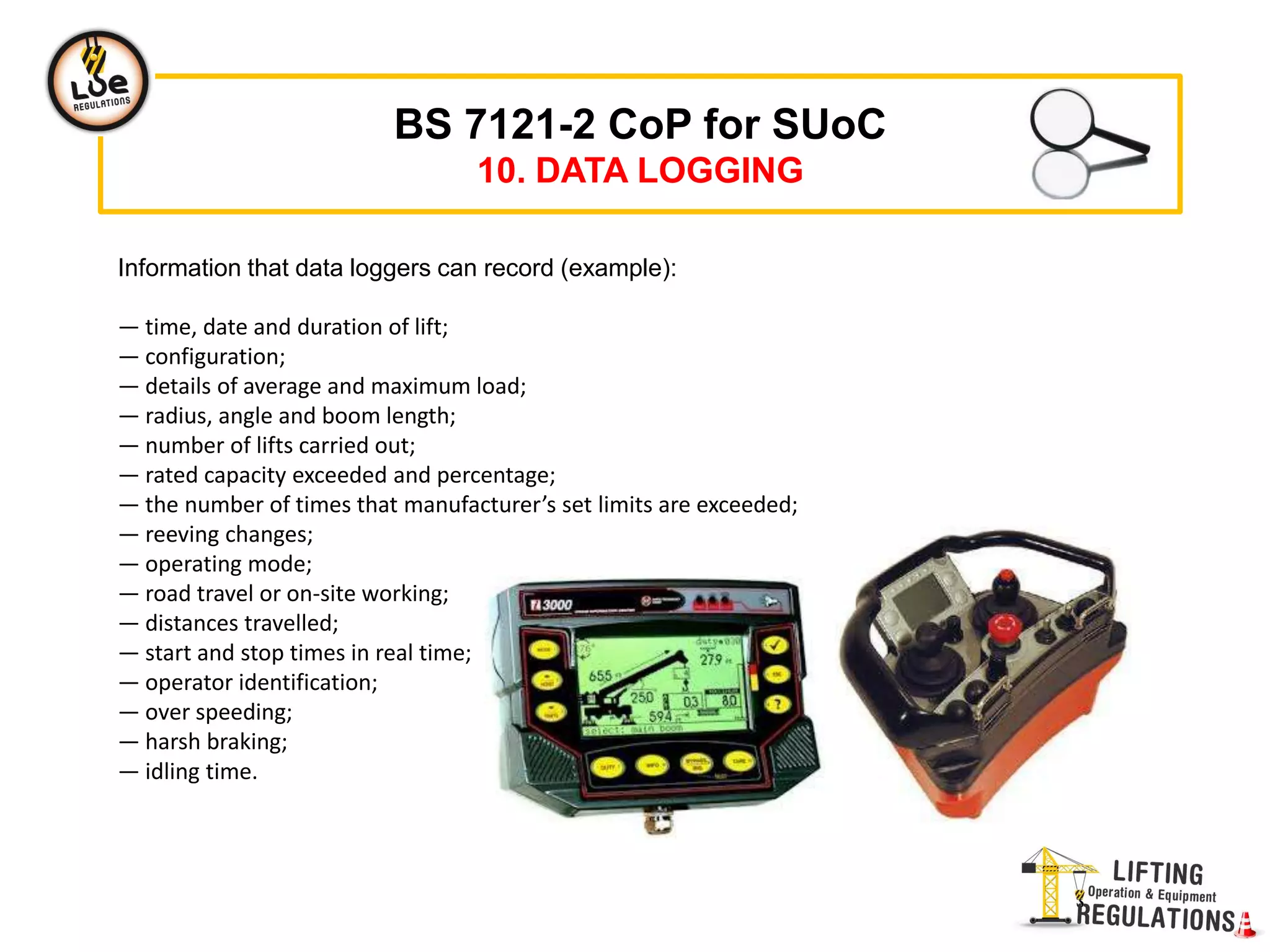 Bs 7121 2º INSPECTION, TESTING AND EXAMINATION-CRANES | PPTX