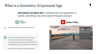 Accelerating Path to Production for Generative AI-powered Applications | PPT