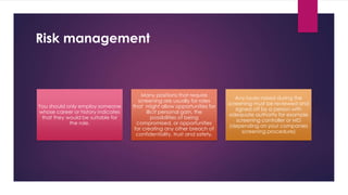 BS7858:2019 - Screening of individuals working in a secure environment ...