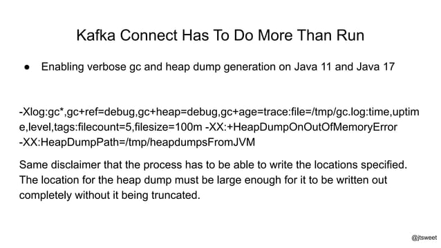 Configuring Kafka Connect To Be Successful At Scale | PPT