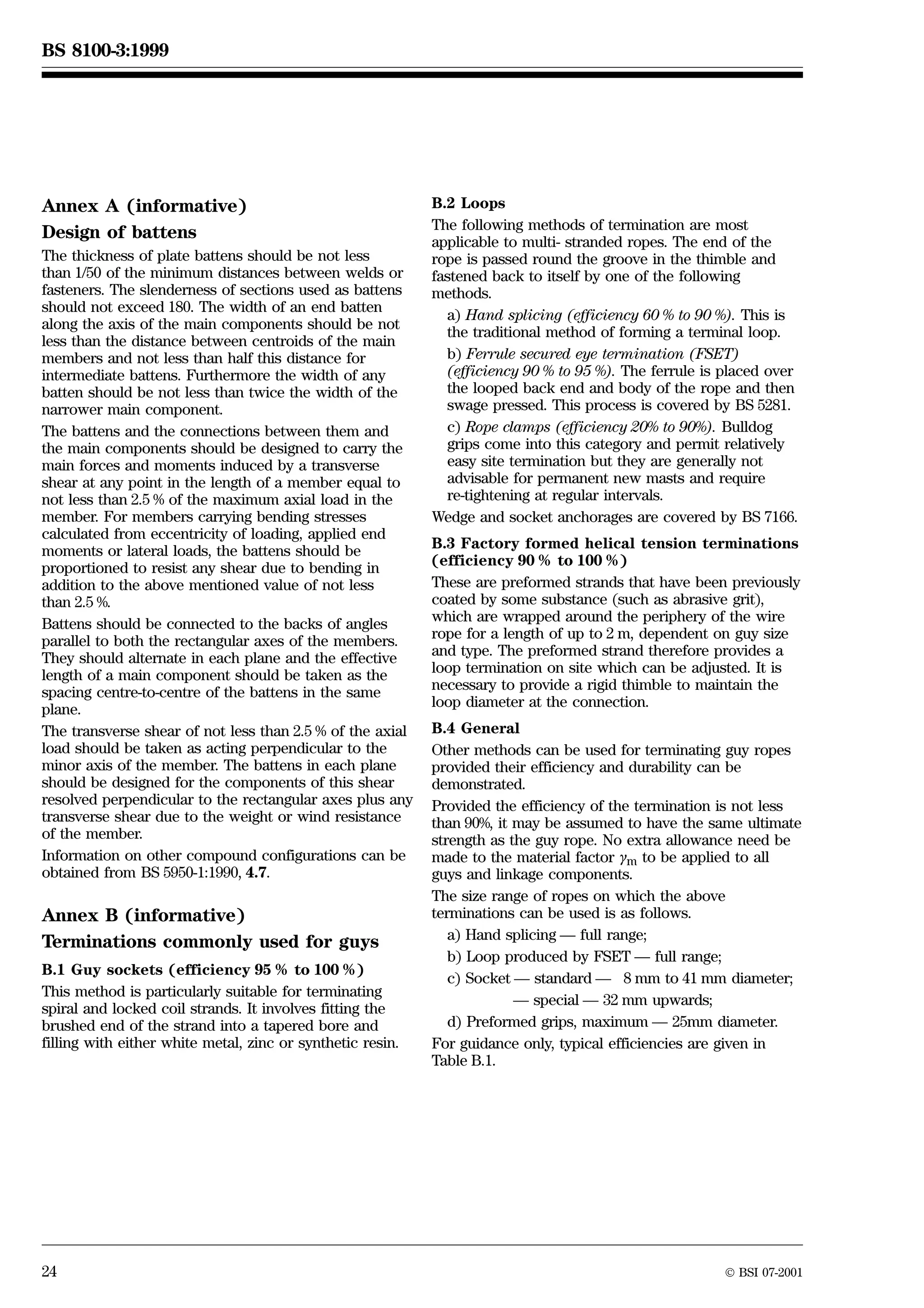 Bs 8100 3-1999 | PDF