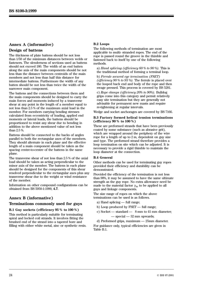 Bs 8100 3-1999 | PDF