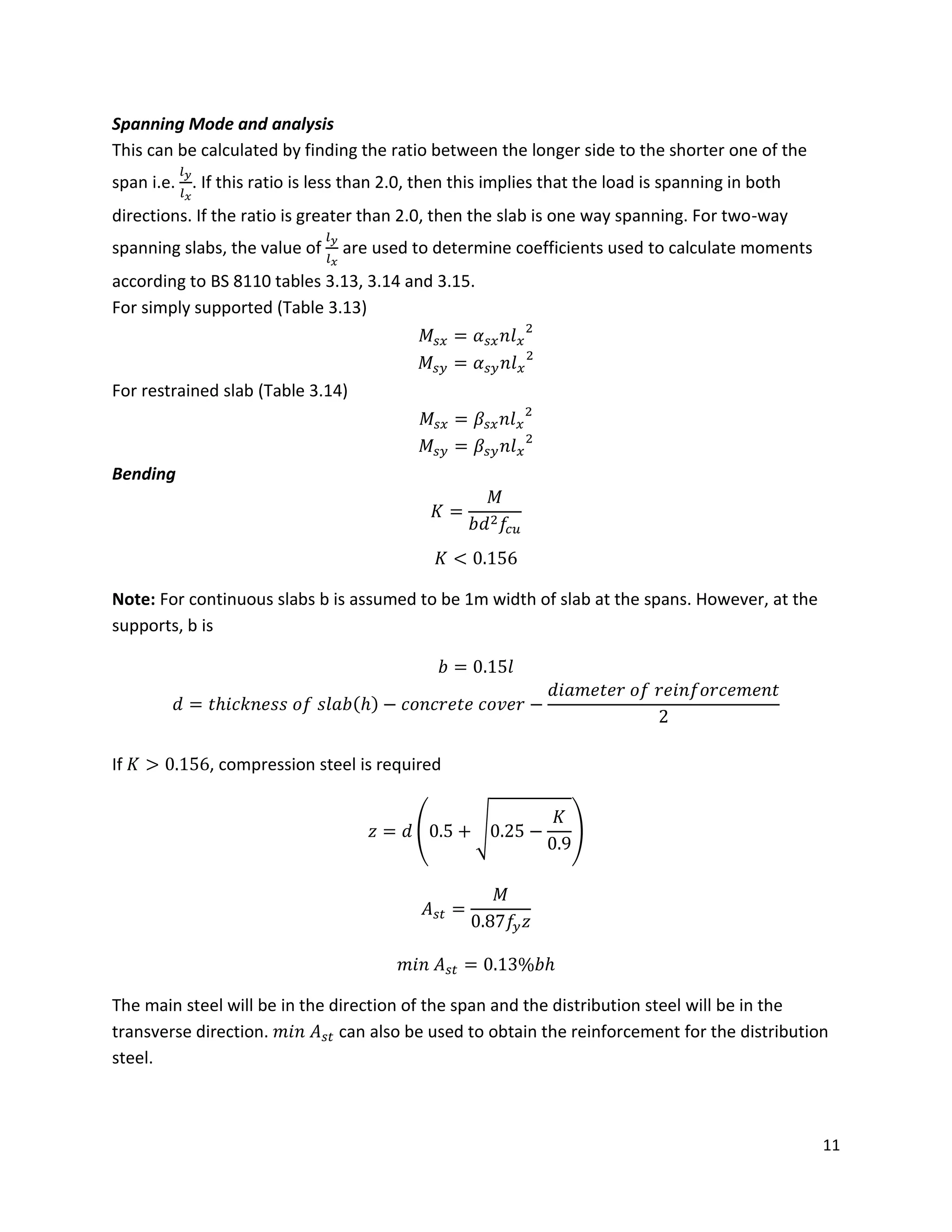 Bs8110 design notes | PDF