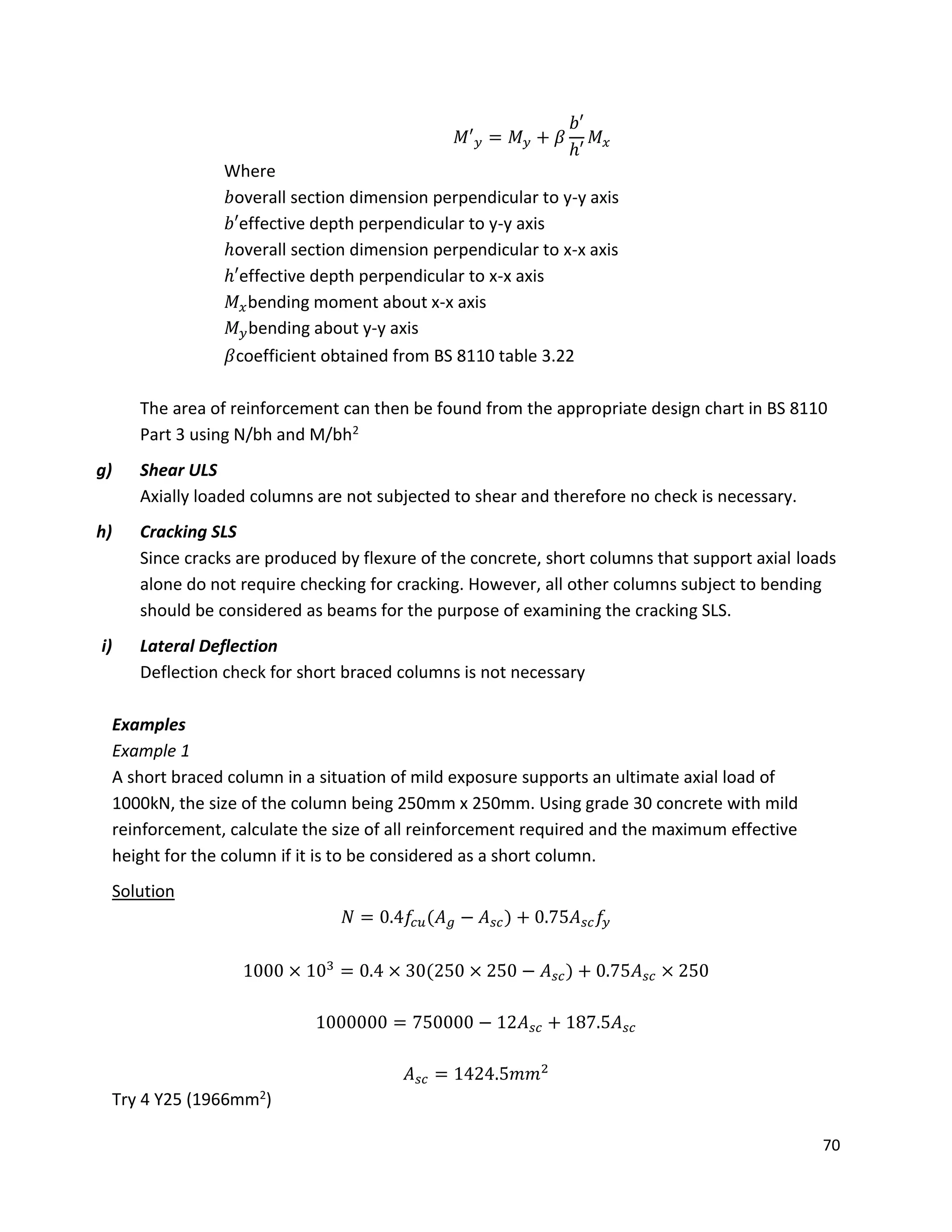 Bs8110 design notes | PDF