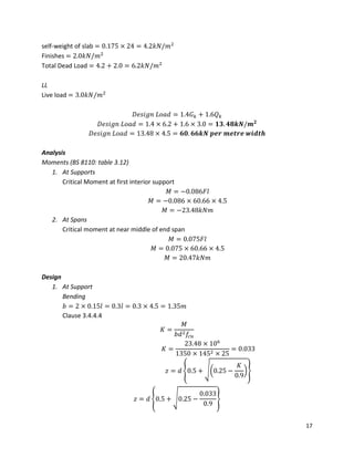 Bs8110 design notes | PDF