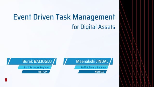 Rule Based Asset Management Workflow Automation at Netflix | PPT