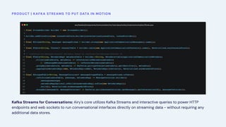 Build Real-time Machine Learning Apps on Generative AI with Kafka Streams | PDF