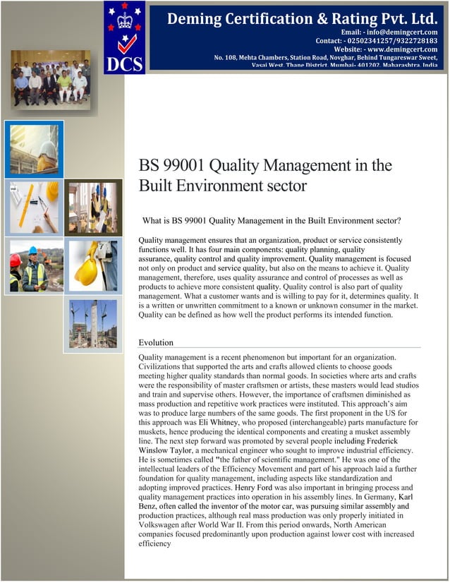 BS 99001 Quality Management in the Built Environment sector.pdf