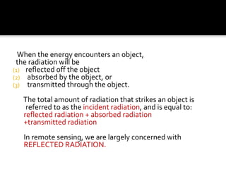 Remote sensing | PPTX