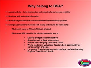 Bsa Benefits Presentation | PPT