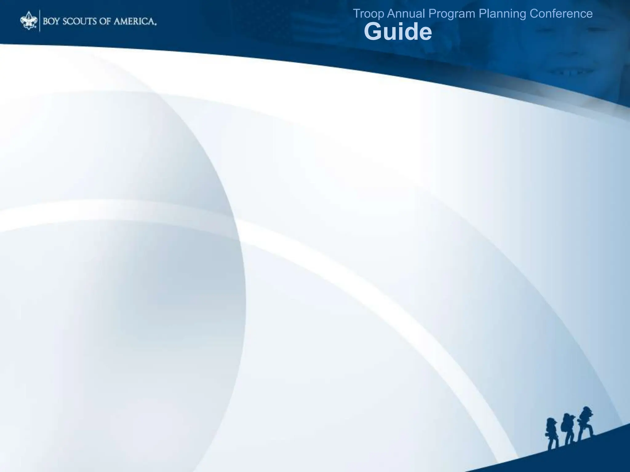 BSA - Troop Annual Program Planning Guide | PPSX