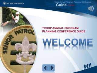 BSA - Troop Annual Program Planning Guide | PPSX