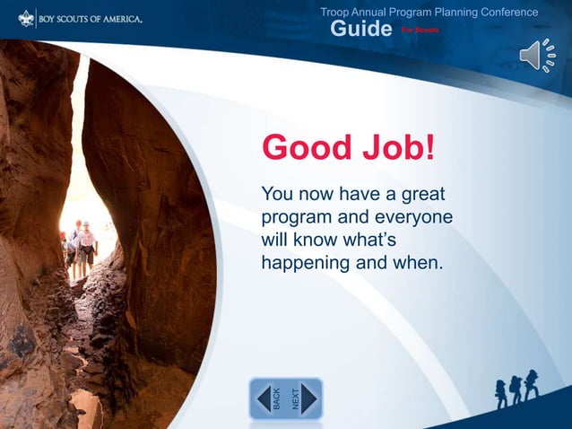 BSA - Troop Annual Program Planning Guide | PPSX | Events