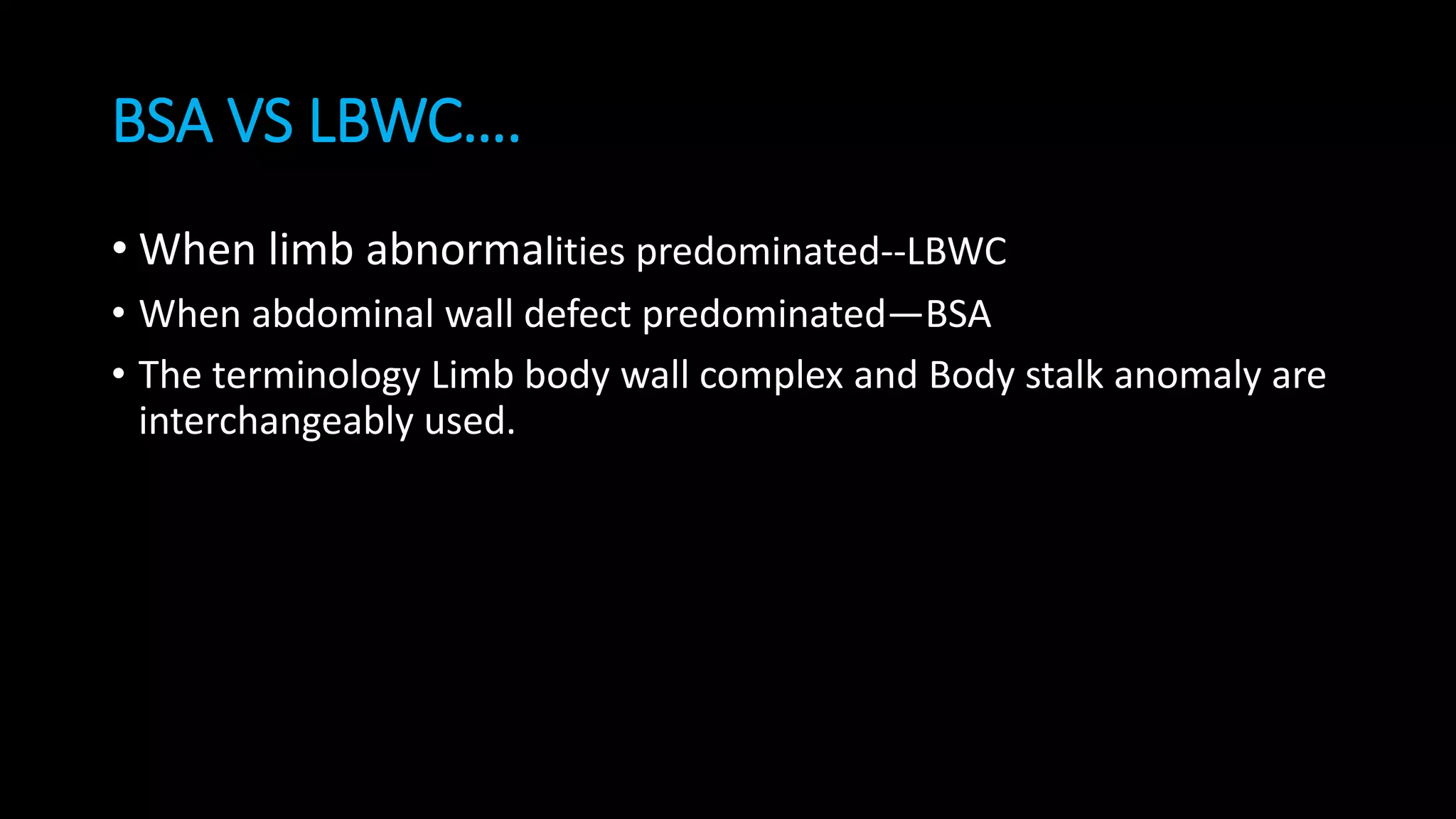 BODY STALK ANOMALY | PDF