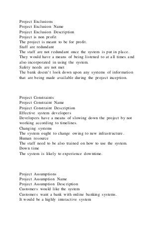 BSA425 v1.3Project Implementation Plan ExampleBSA425 v1.3P