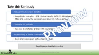 BSA AML OFAC training preview | PPTX
