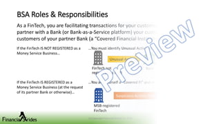 BSA AML OFAC training preview | PPTX