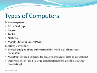 BSAD 104 Understanding Computers,OS,File Management | PPT