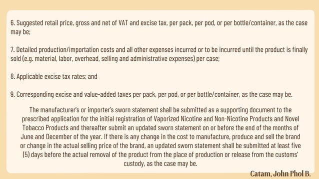 chapter 10 - excise tax of transfer and business taxation | PDF ...