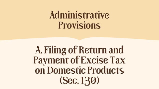 chapter 10 - excise tax of transfer and business taxation | PDF ...