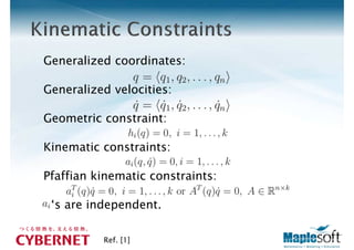 Controller Synthesis for Nonholonomic Robots | PDF