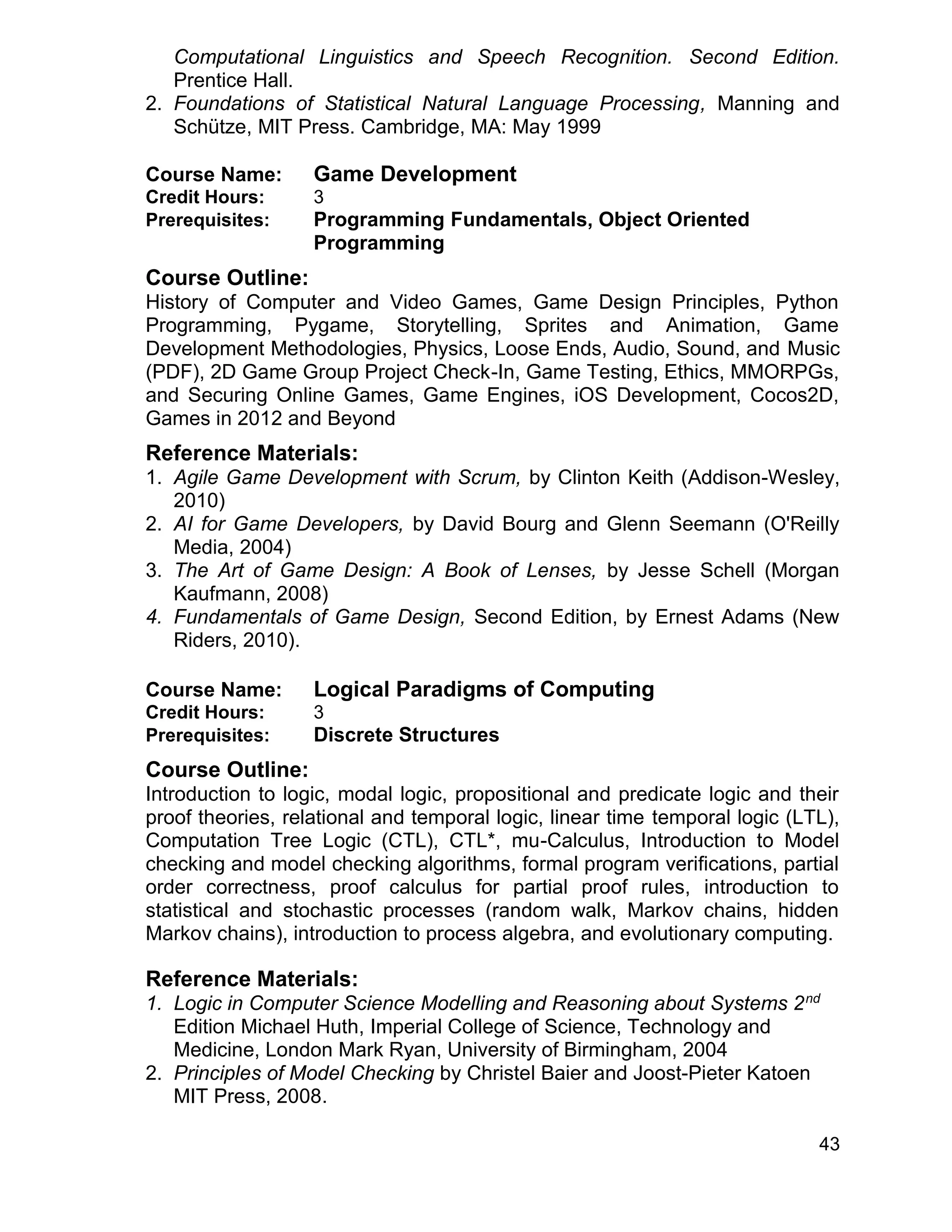 Bs And Ms Computer Science Pdf