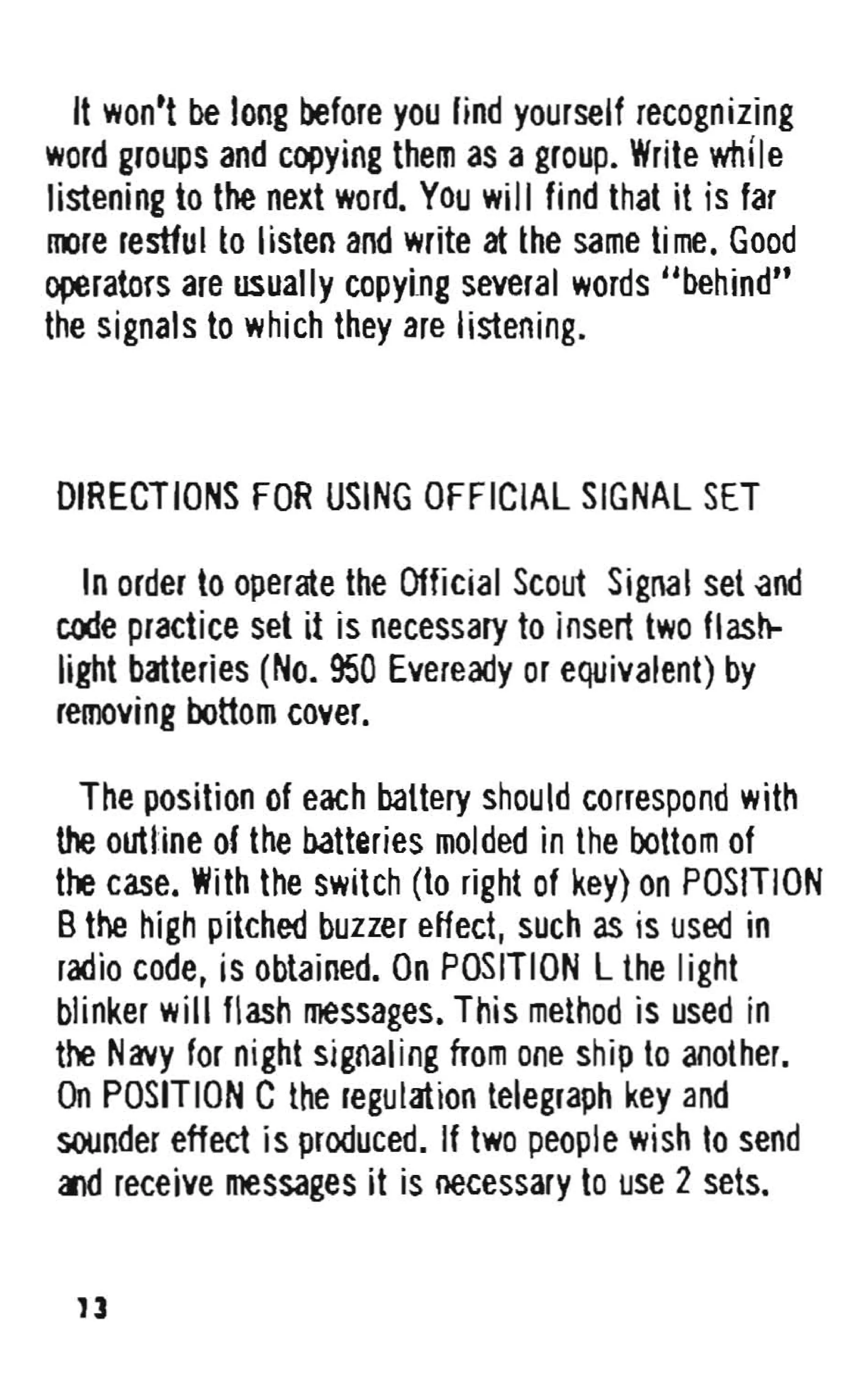 Introduction to the International Morse Code (Boy Scouts of America) | PDF