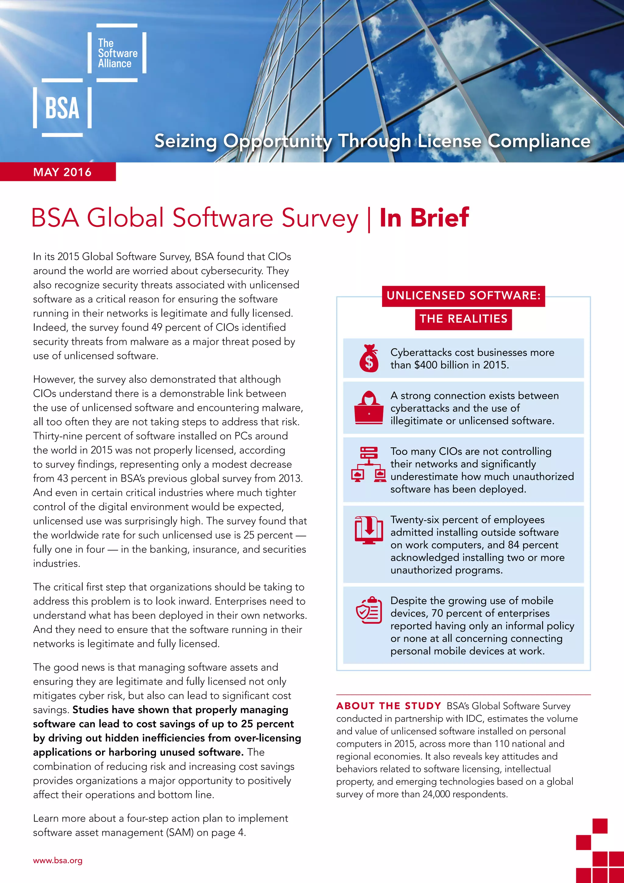 Global Results BSA Software Study | PDF