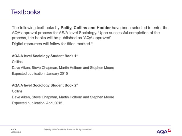 AQA Presentation by Lydia Rushton | PPT