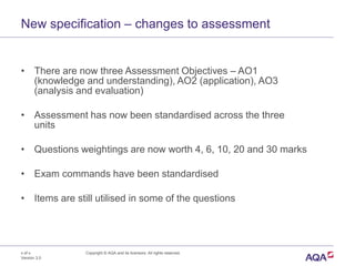 AQA Presentation by Lydia Rushton | PPT